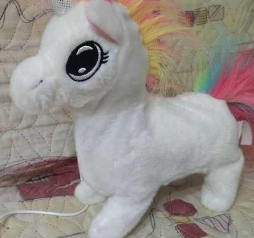 Интерактивная лошадь- единорог