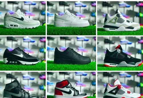 Кроссовки Nike В Ассортименте Premium Качество