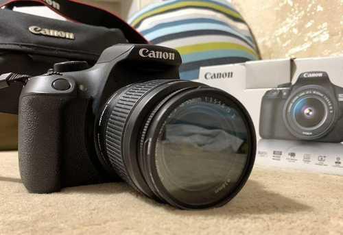 Зеркальный фотоаппарат canon d 1300 18-55mm