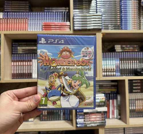 Wonder boy asha in monster ps4 новый