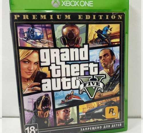 Диск GTA 5 Xbox ONE игра