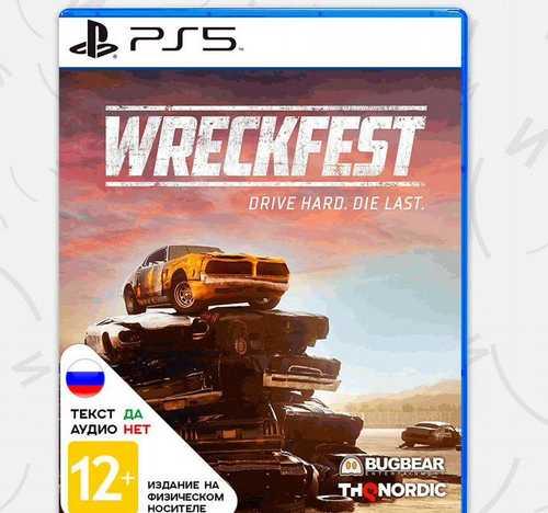 Игра Wreckfest (PS5,русские субтитры)