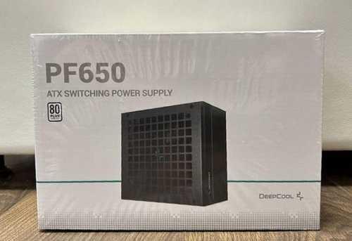 Блок питания DeepCool PF650 650W 80+ ATX