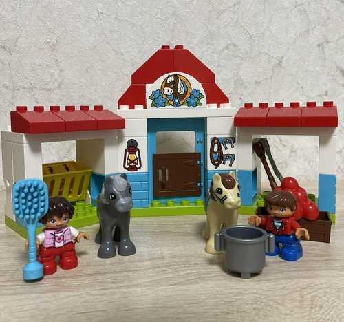 Lego duplo конюшня на ферме