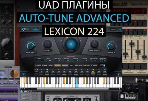 UAD плагины группа (AutoTune, Lexicon 224 и др)