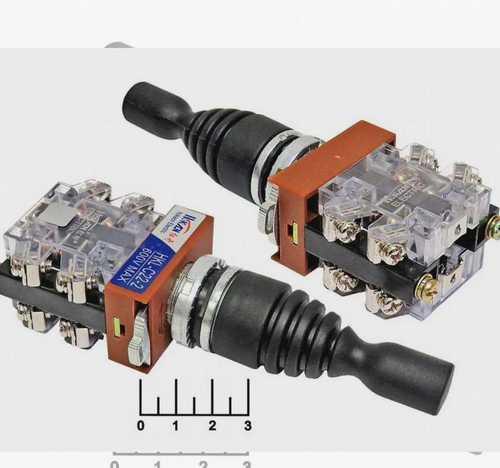 Джойстик 3-х позиционный без фиксации 8 контактов