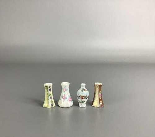 Коллекция миниатюрных вазочек фарфор