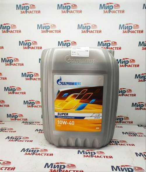 Моторное масло Gazpromneft Super 10w40 20л