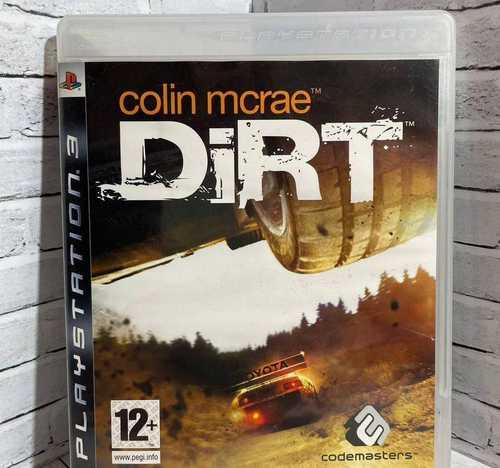 Colin McRae Dirt Игра PS3 Ралли