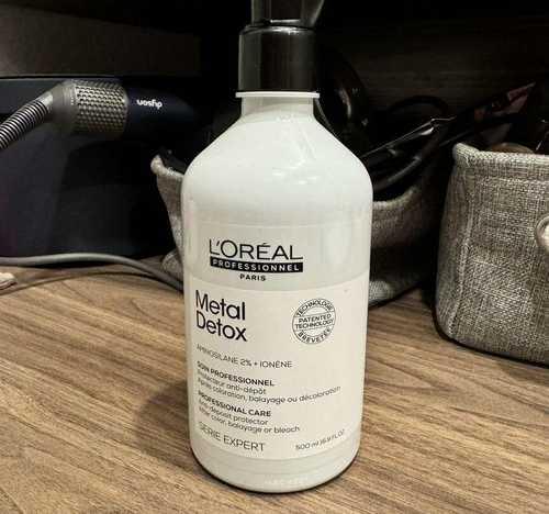 L'oreal смываемый уход metal detox 500 мл