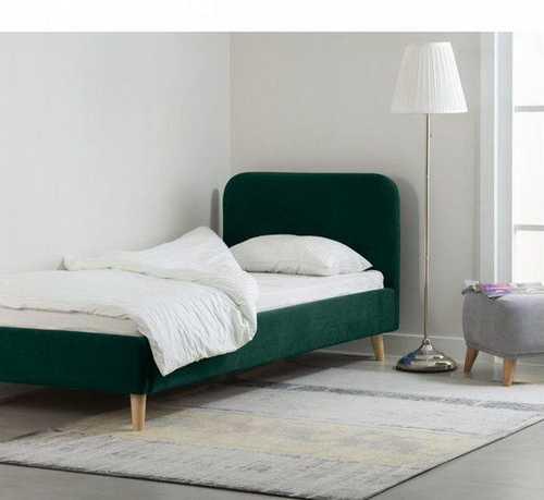 Кровать Лайтси 120 Velvet Emerald