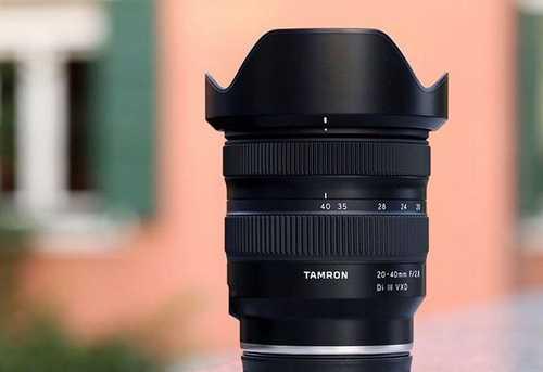 Объектив Tamron 20-40 mm f 2.8 Sony