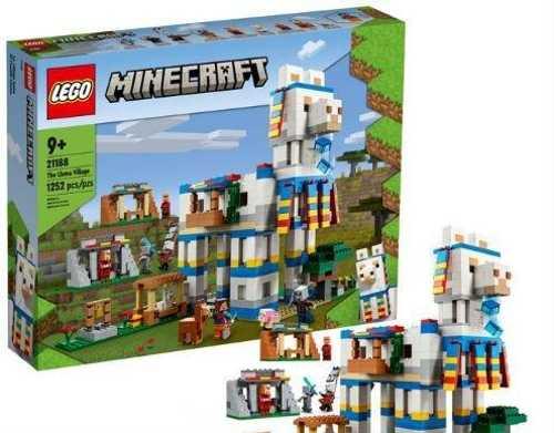 Конструктор lego Minecraft 21188 Деревня лам