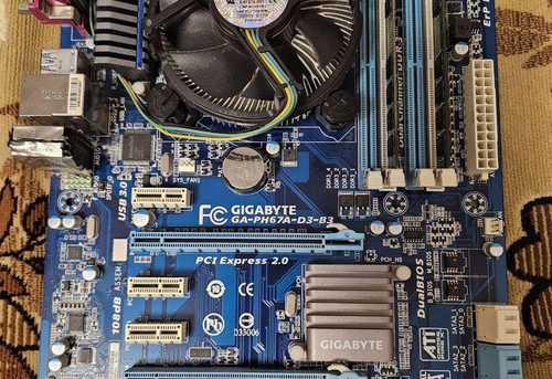 Комплект i7-3770 + gigabyte GA-PH67A-D3-В3