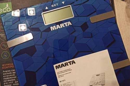 Весы напольные электронные Marta MT-1675