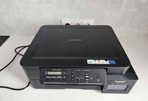 Мфу струйный с снпч Brother DCP-T520W