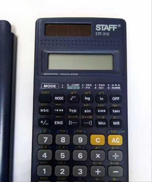 Калькулятор staff stf-310 (егэ,огэ)