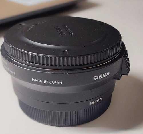 Sigma MC 11 (переходник/адаптер c Canon EF на Sony