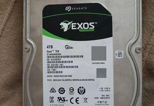 Жесткий диск Seagate Exos 7E8 4Tb