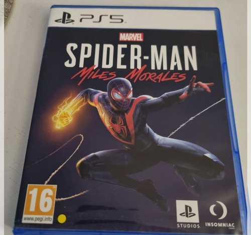 Spider man miles morales ps5 диск