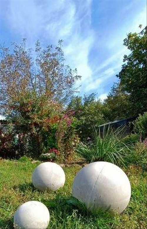 Садовые скульптуры бетон шар