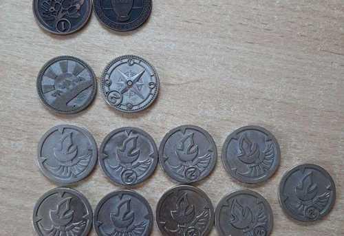 Монеты/завры/каваи из пятёрочки