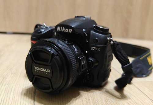 Nikon d7000 с портретным объективом