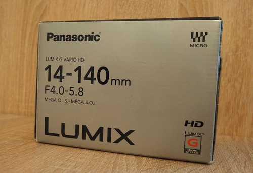 Panasonic 14-140mm f/4.0-5.8 Lumix OIS like NEW