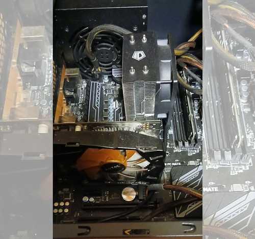 Игровой ПК, Ryzen 5 1600, GeForce GTX 750 Ti 2 ГБ, RAM 8 ГБ