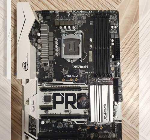 Материнская плата Asrock H270 Pro4 LGA 1151