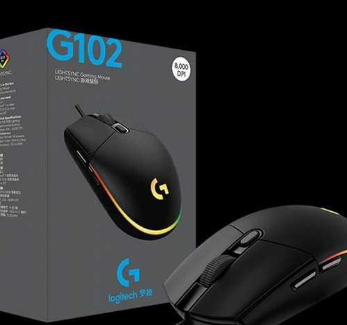 Игровая мышь logitech g102 lightsync