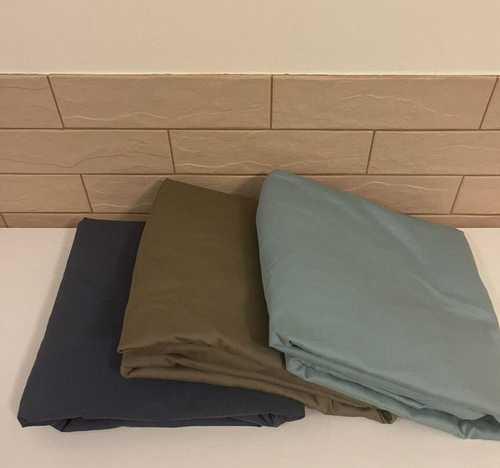 Простыни на резинке IKEA 3 шт. (90х200 см.)