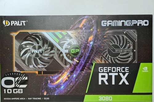 Palit RTX 3080 GP 10Gb на гарантии