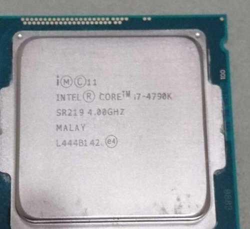 Процессор Intel Core i7 4790k