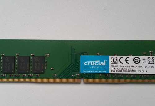 Оперативная память Crucial DDR4 8 Gb