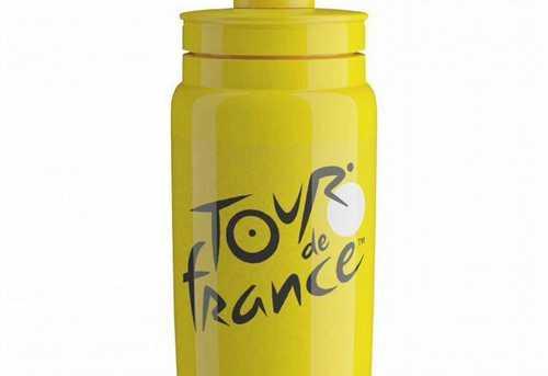 Фляга 550мл Elite Fly Tour de France 2021 (yellow)