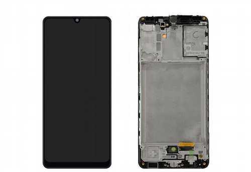 Дисплей Samsung SM-A315F черный+рамка Orig