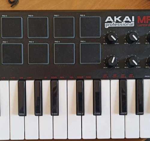 Akai pro mpk mini миди клавиатура