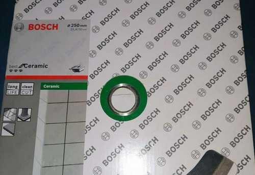 Алмазный диск для керамики Bosch 250mm