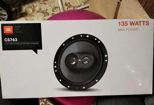 Автомобильные колонки JBL Cs 763 трехполосные