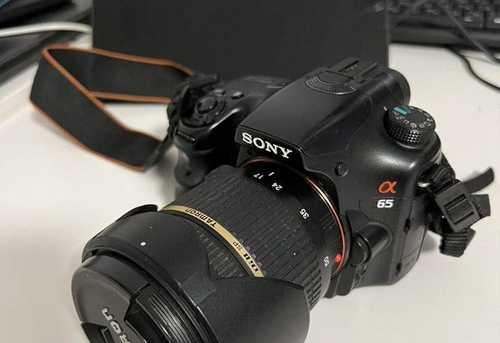 Фотоаппарат зеркальный Sony slt A65 тушка