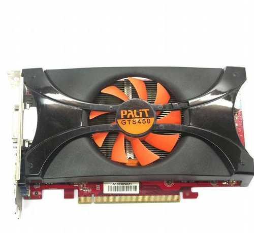 Видеокарта 1Gb GeForce 450 GTS palit GTS450