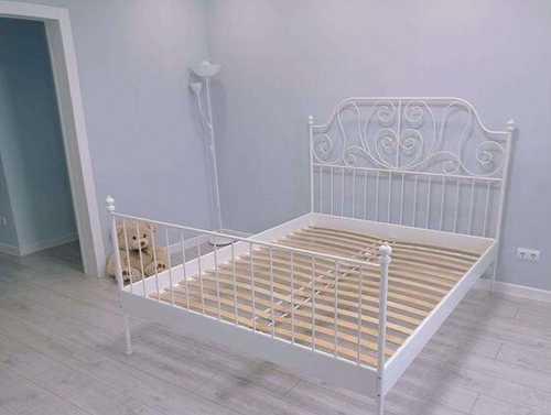 Кровать IKEA leirvik (Лейрвик)