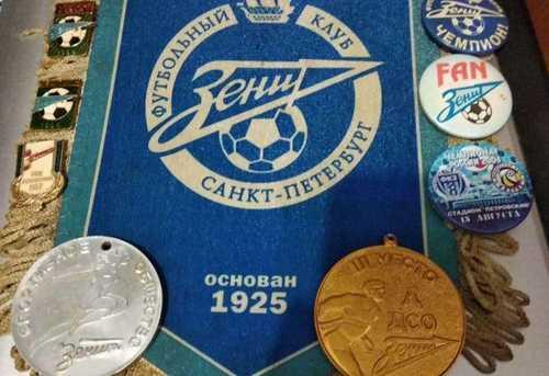 Вымпел, значки, шарф, фк Зенит