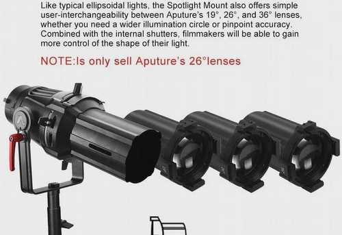 Aputure Spotlight Mount Lens 26