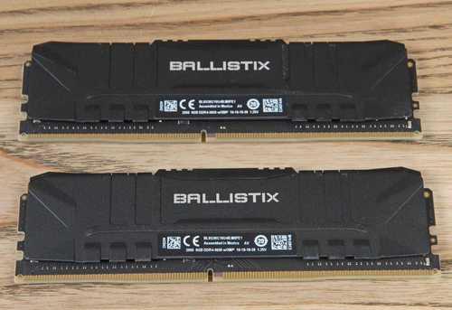 Crucial ballistix ddr4 16gb 2x8gb 3600