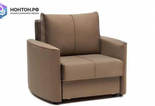 Кресло еврокнижка Колибри коричневое