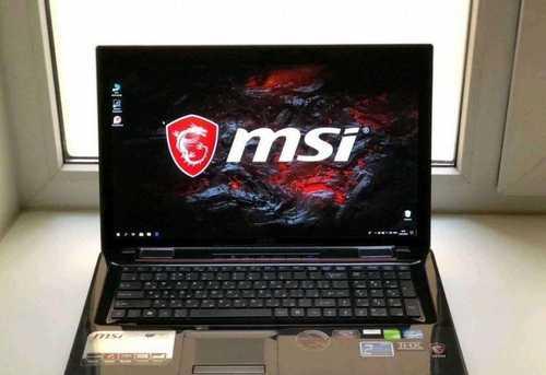 MSI GT60 FHD IPS i7 8-ядер 16Gb/1240SSD/4Gb GTX