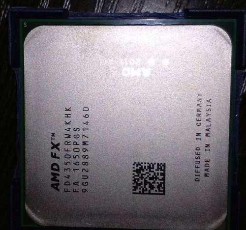 Процессор amd FX 4350