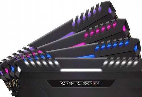 Corsair Vengeance RGB DDR4 - 4x 16гб 3333мгц